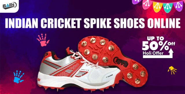 Indian Cricket Spike Shoes Online - Theballs